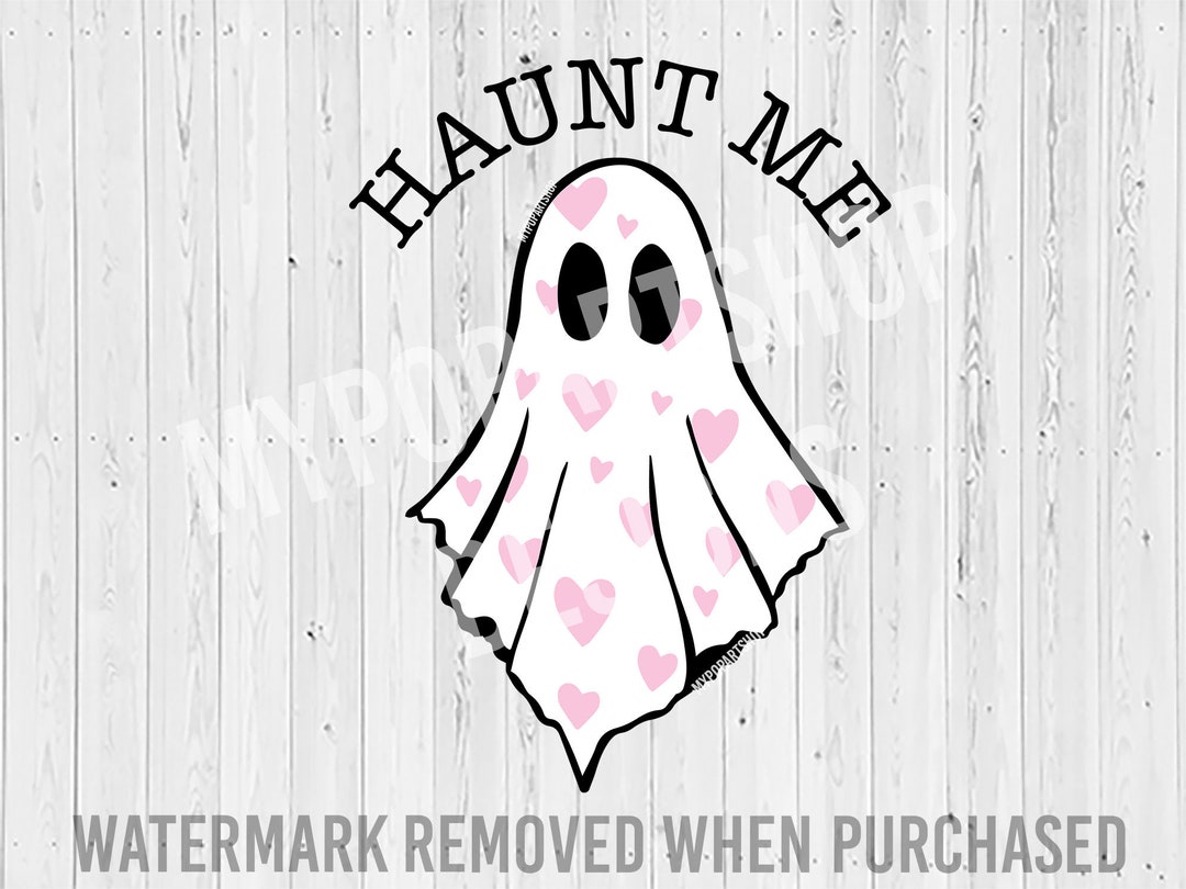 Valentines Ghost Svg, Ghost Valentine Svg, Valentines Day Ghost, Spooky ...