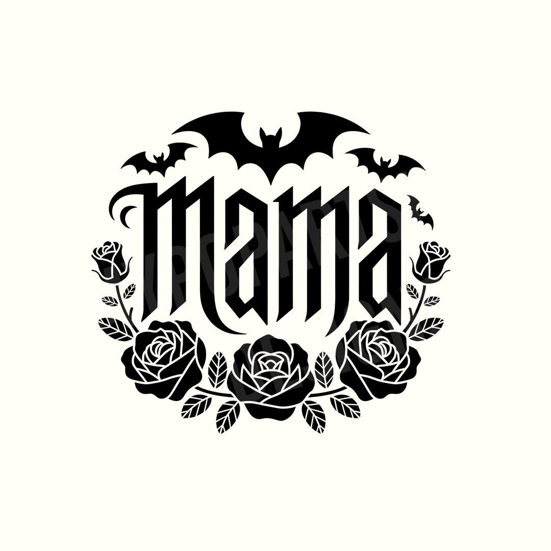 Spooky Mama Png, Goth, Gothic,mom Png,mama Png,mama Shirt,mom Shirt ...