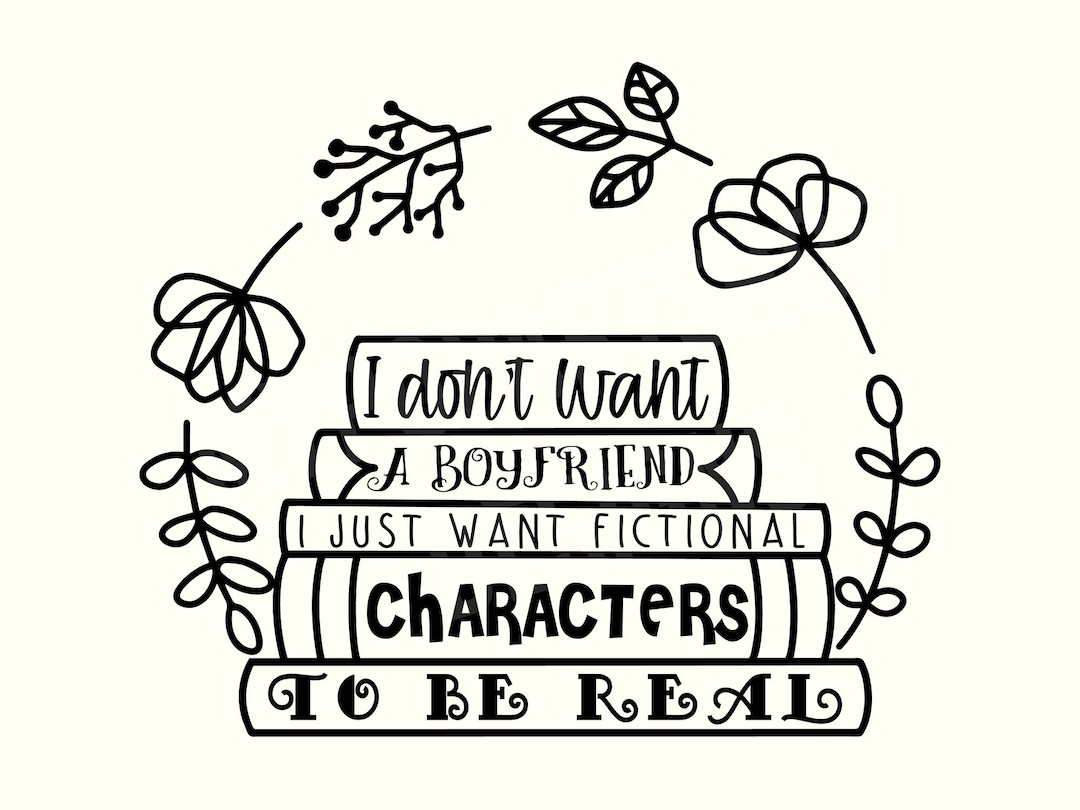 Book Boyfriend Svg, Book Boyfriend Png, Book Boyfriends Png, Book Lover ...