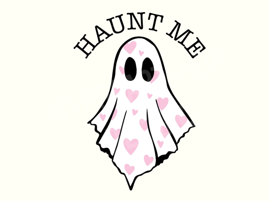 Valentines Ghost Svg, Ghost Valentine Svg, Valentines Day Ghost, Spooky ...