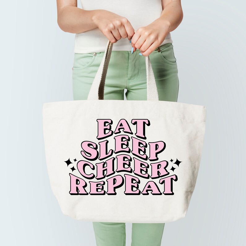 Eat Sleep Cheer Repeat Svg Cheer Svg Cheer Png Cheerleading - Etsy