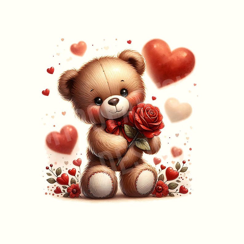 Valentines Png, Valentine Clipart, Valentines Day Png, Bear Png ...