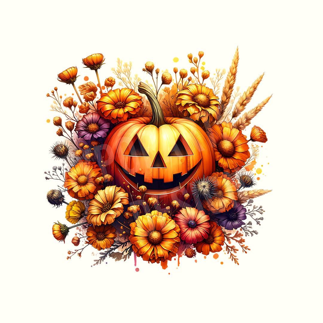 Jack O Lantern Pumpkin Clipart, Pumpkin Png, Halloween Png, Halloween ...