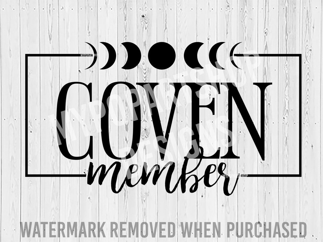 Coven Svg Support Your Local Coven SVG Witch SVG Witchy - Etsy
