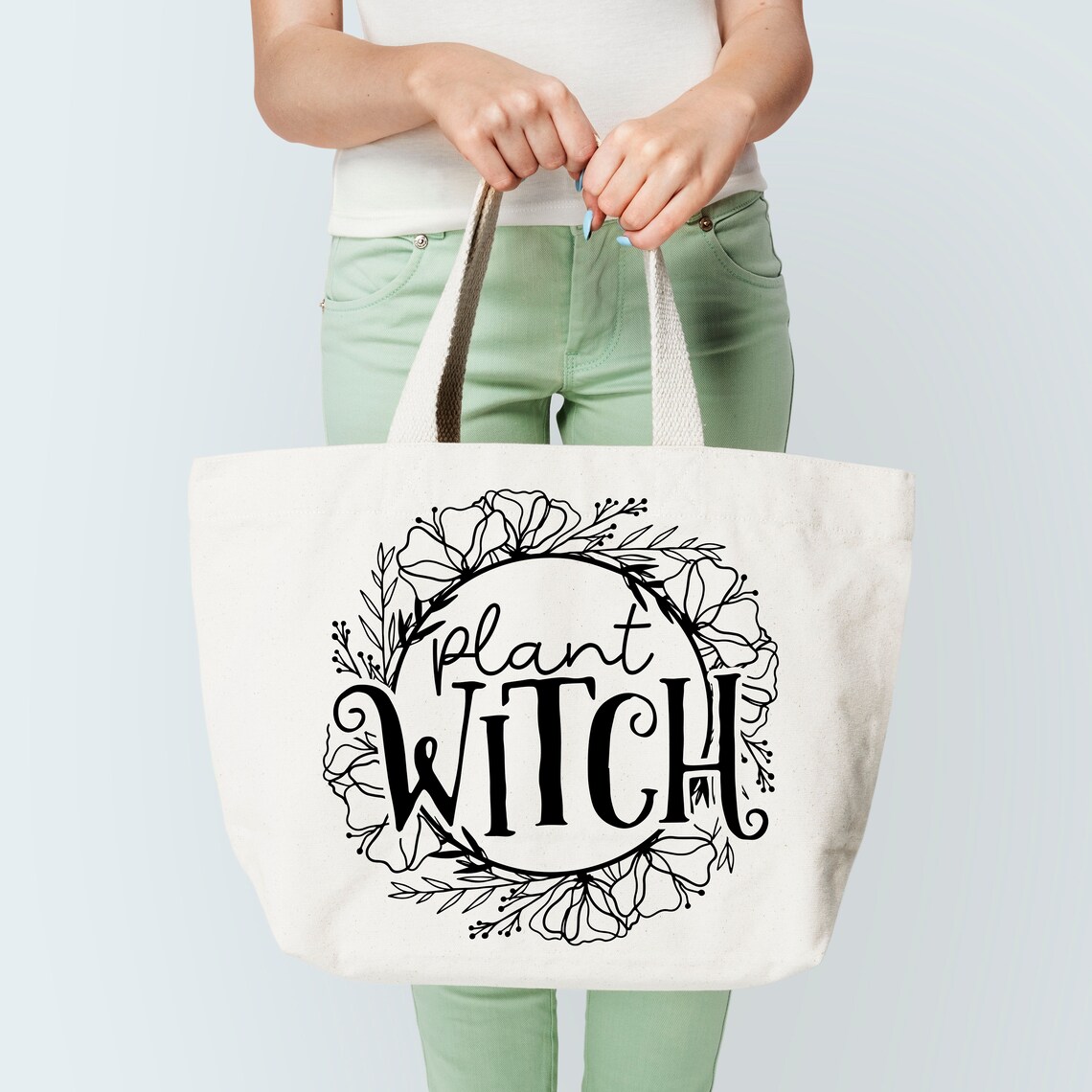 Plant Witch, Witchy Svg, Mystical Svg, Boho Witchy, Whimsical Svg ...