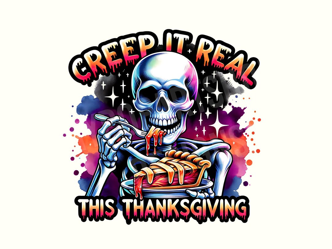 Spooky Thanksgiving, Skeleton Thanksgiving, Funny Thanksgiving Png ...