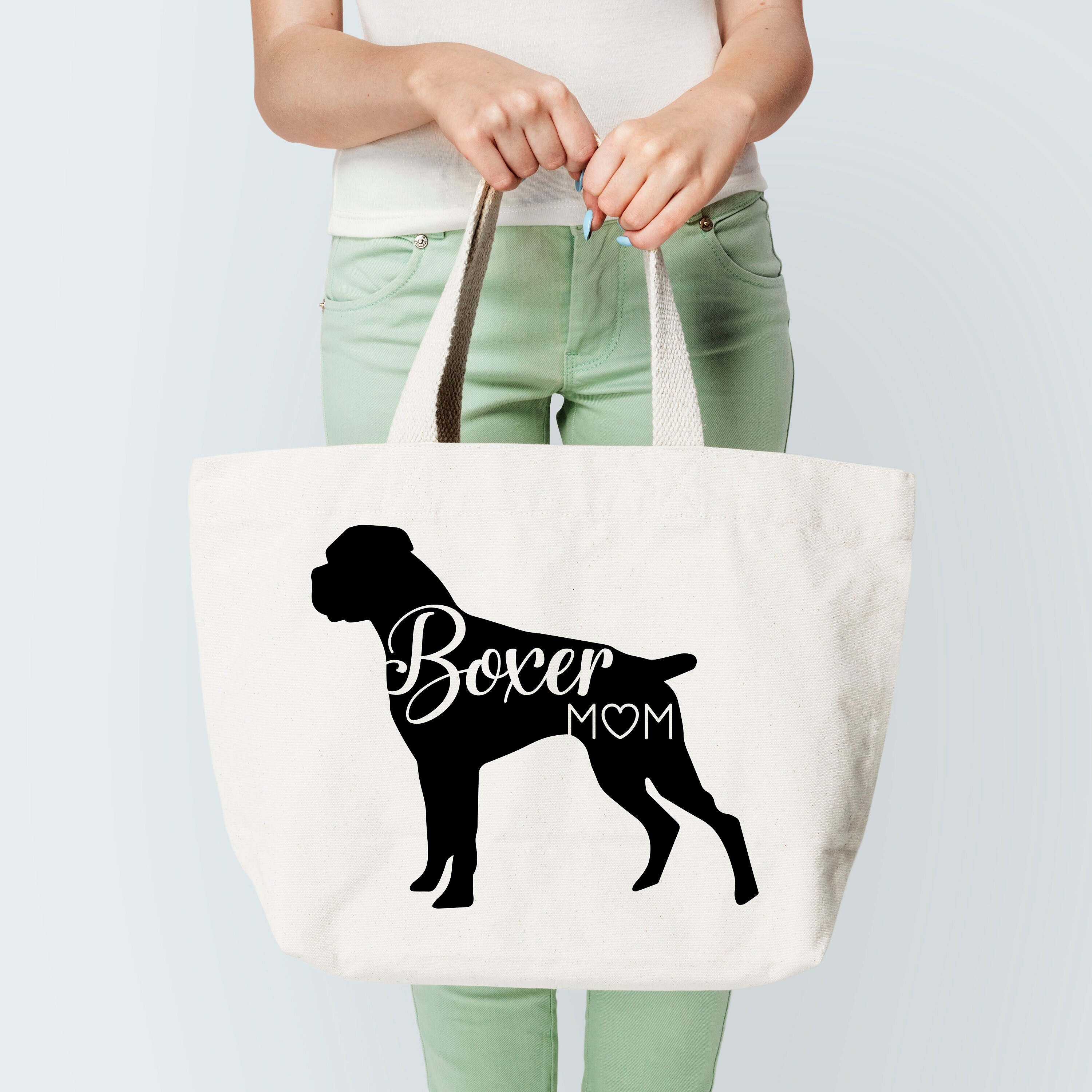 Boxer SVG Cut File I Love My Boxer Svg Boxer Mom Svg Boxer | Etsy