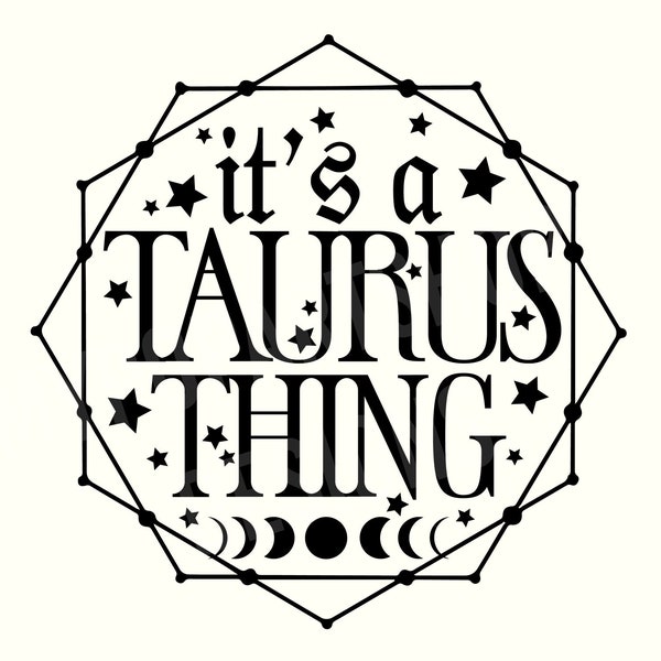Taurus Svg - Etsy