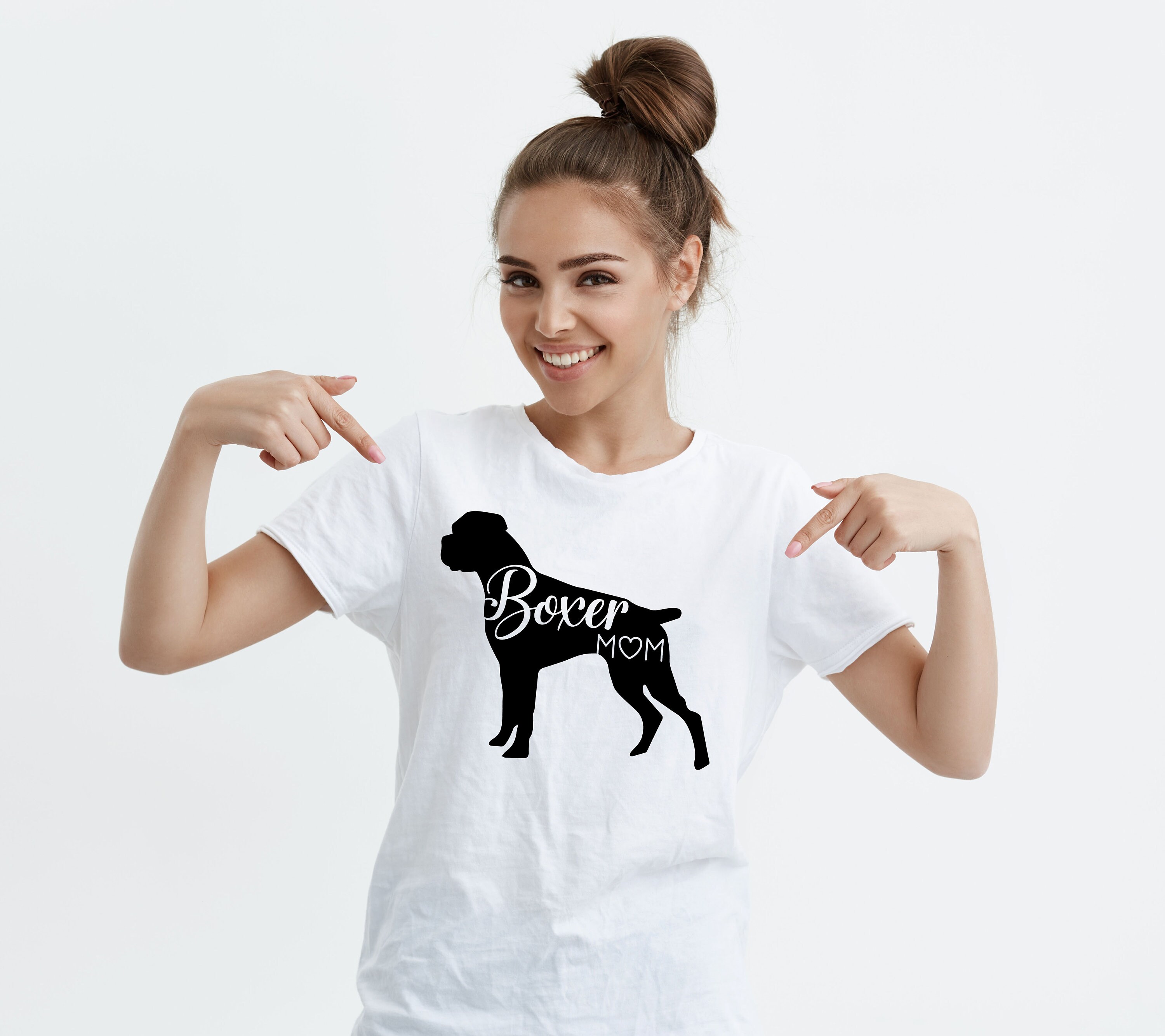 Boxer SVG Cut File I Love My Boxer Svg Boxer Mom Svg Boxer | Etsy