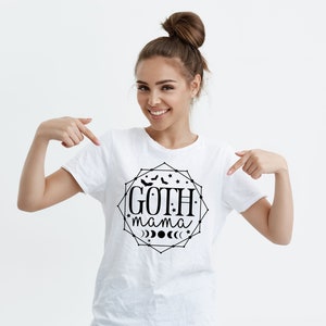 Goth Mom Svg, Goth Mama, Spooky Mom, Spooky Mama Svg, Gothic Svg ...