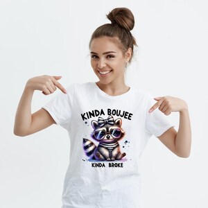 Boujee Png, Broke Png, Boujee Sublimation, Raccoon Sublimation, Raccoon ...