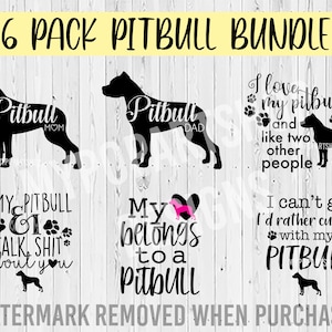 Pitbull Svg Bundle, Pitbull SVG, Pitbull Mom Svg, Pit Svg, Pitbull Mom ...