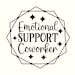 Emotional Support Coworker Svg: Funny Employee Design (digital Download ...