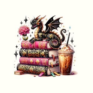 Book Png, Fantasy Png, Digital Download, Reading Shirt, Book Lover ...