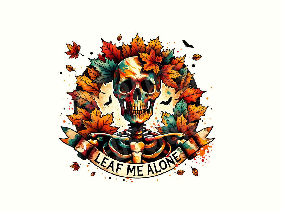 Funny Fall Png, Skeleton Fall Png, Fall Skull Png, Popular Fall Png ...