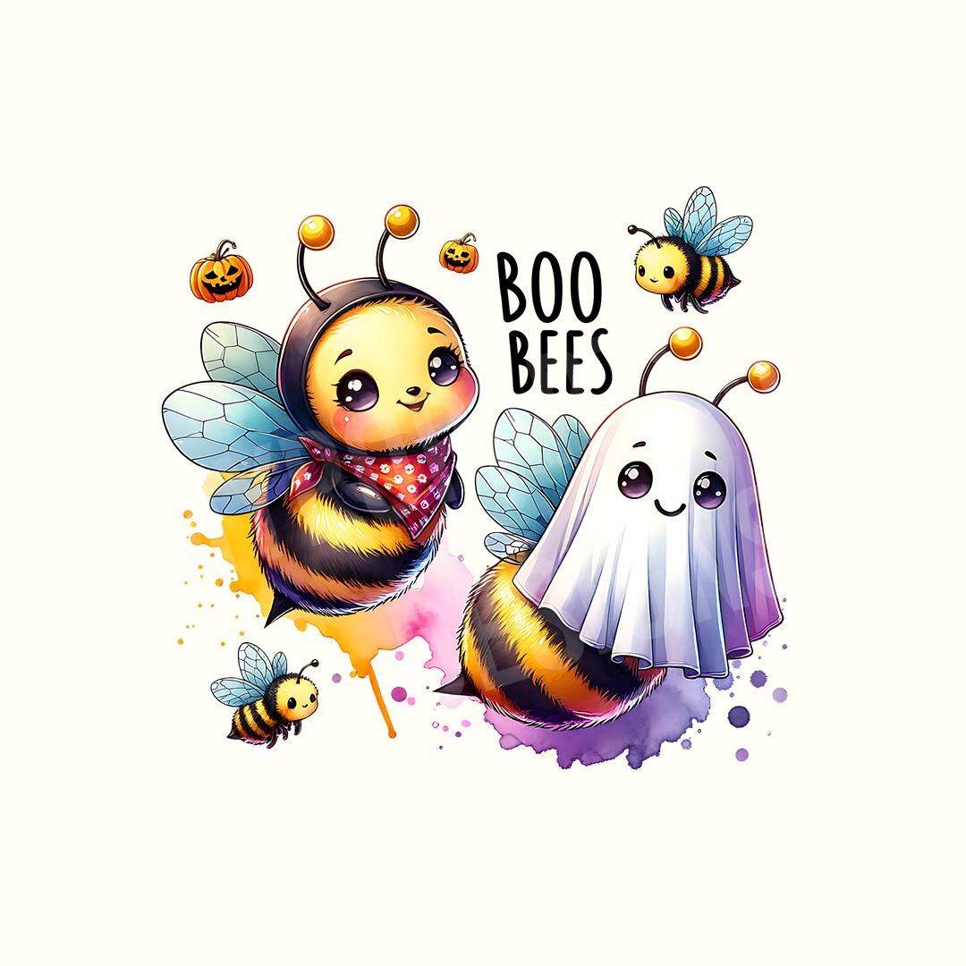 Boo Bees Png, Ghost Png, Halloween Png, Halloween Shirt, Halloween ...