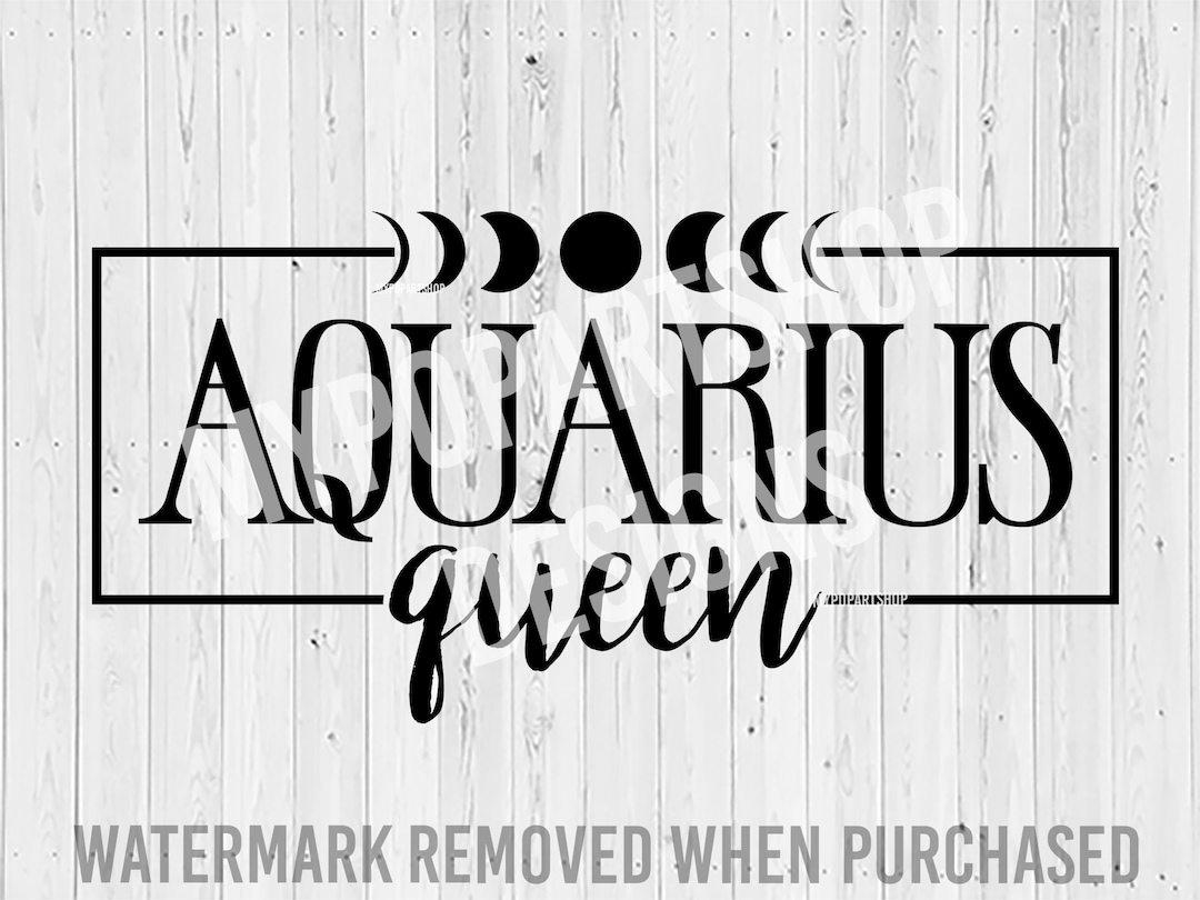 Aquarius Queen Svg, Aquarius Svg, Aquarius Png, Aquarius Season ...