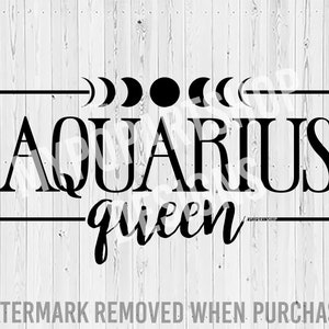 Aquarius Queen Svg, Aquarius Svg, Aquarius Png, Aquarius Season ...
