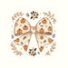 Coquette Fall Pumpkin Bow Clipart, Fall Png, Fall Clipart, Digital ...