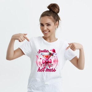 Santa's Hot Mess Png Christmas Party Png Funny Christmas Santas ...