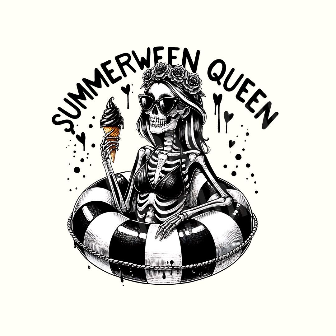 Summerween, Beach Png, Goth, Gothic, Spooky Summer,summer Png,digital ...