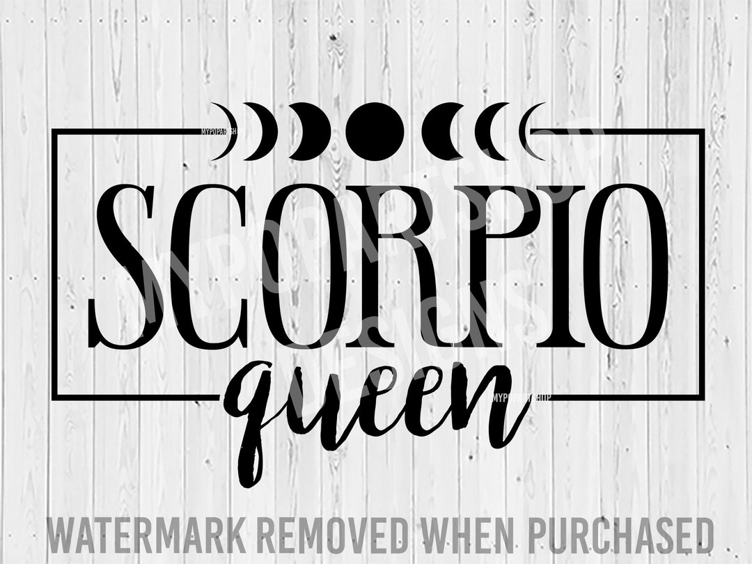 Scorpio Queen Png, Scorpio Queen Svg, Scorpio Png, Scorpio Svg,zodiac ...