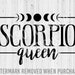 Scorpio Queen Png, Scorpio Queen Svg, Scorpio Png, Scorpio Svg,zodiac ...