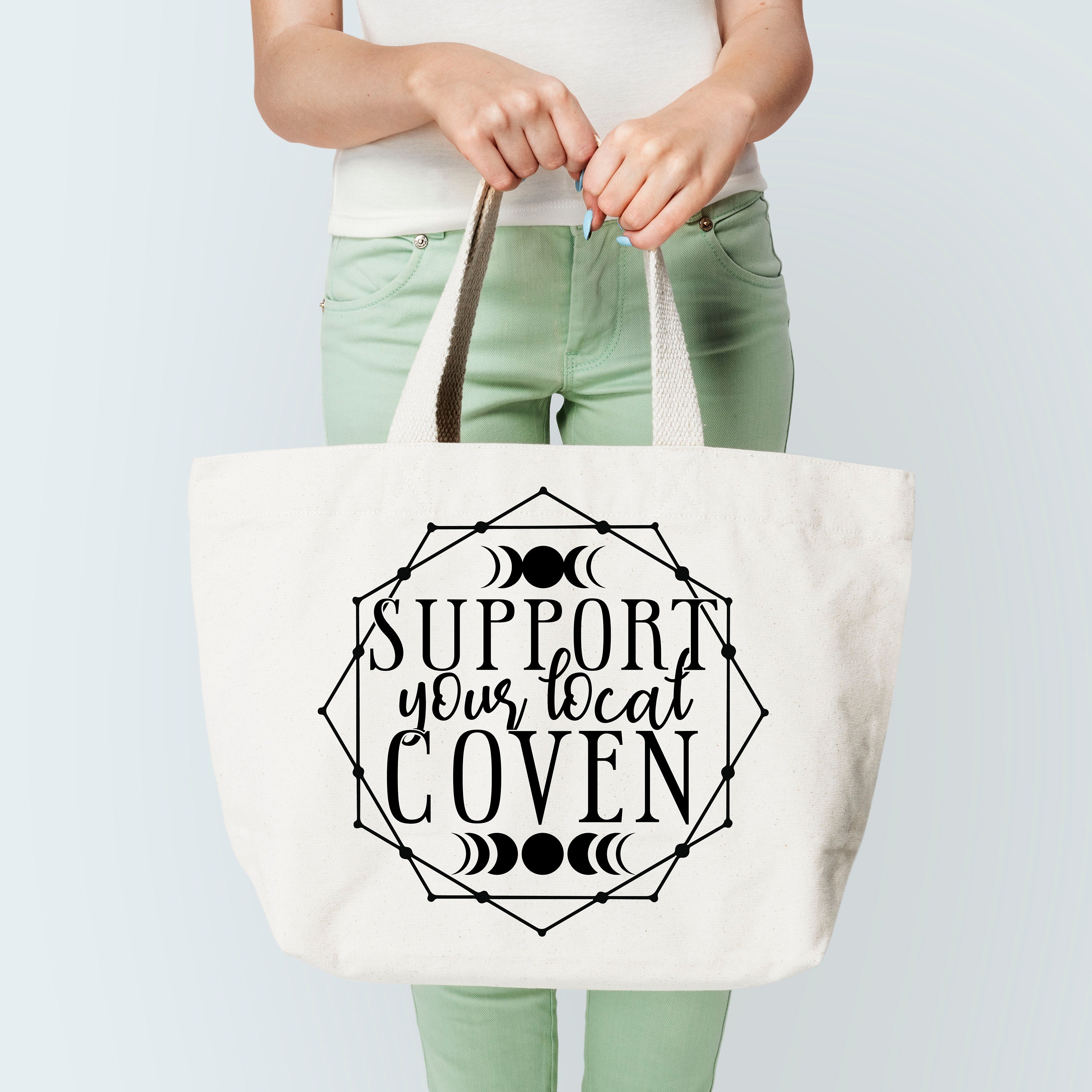 Support Your Local Coven SVG Witch SVG Witchy Svg Halloween - Etsy