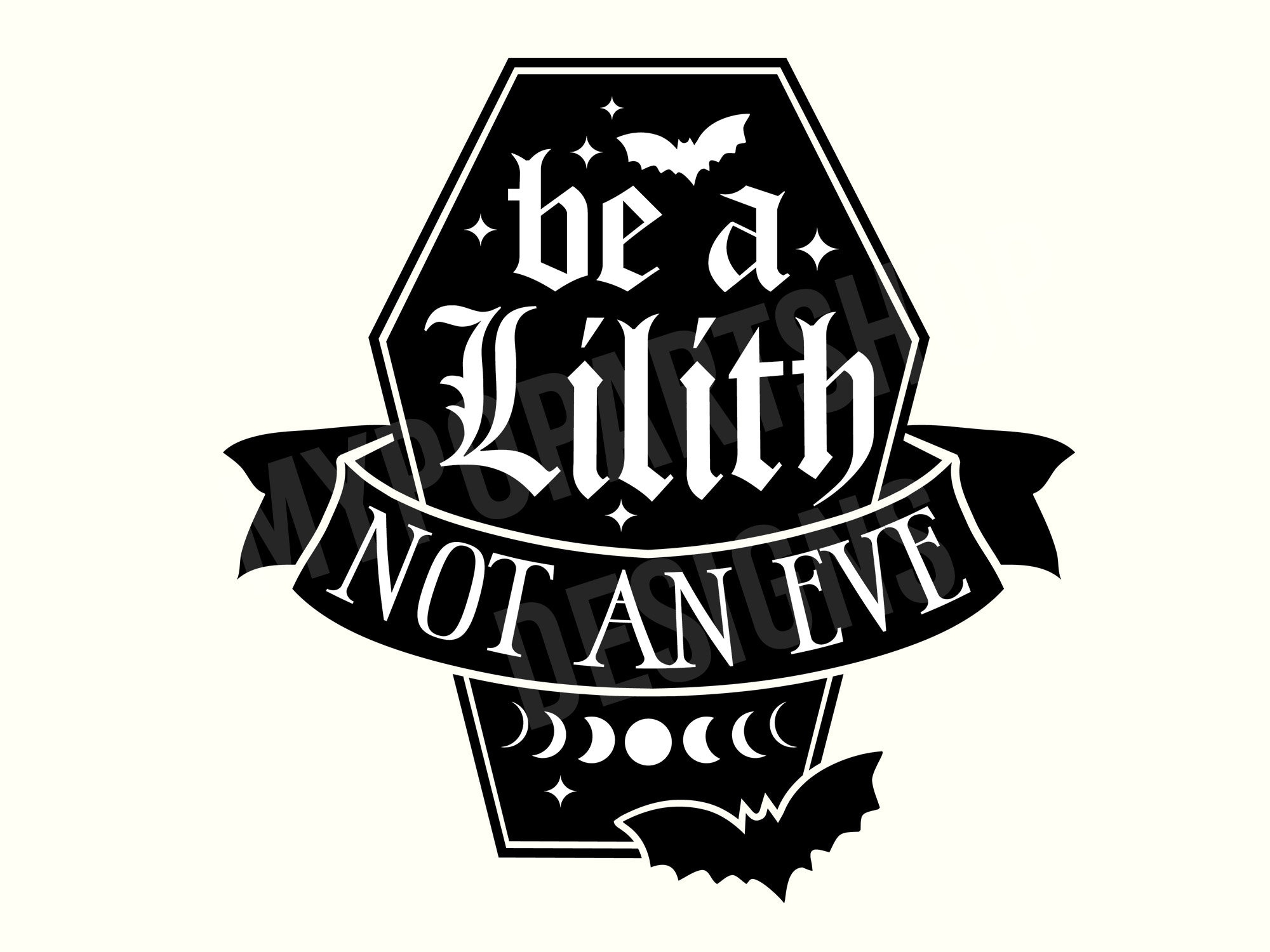 Be a Lilith, Gothic Svg, Goth Svg, Gothic Sayings,dark Humor Svg,spooky ...