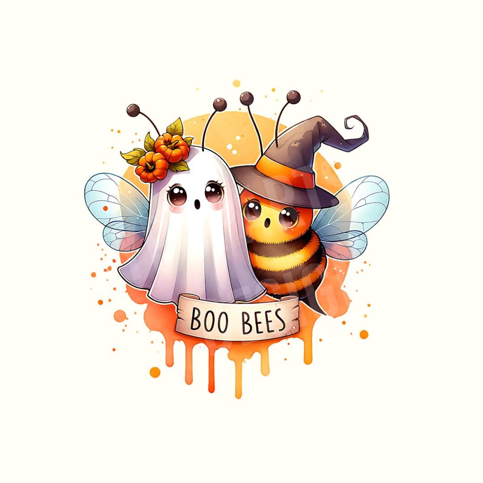 Boo Bees Png, Ghost Png, Halloween Png, Halloween Shirt, Halloween ...