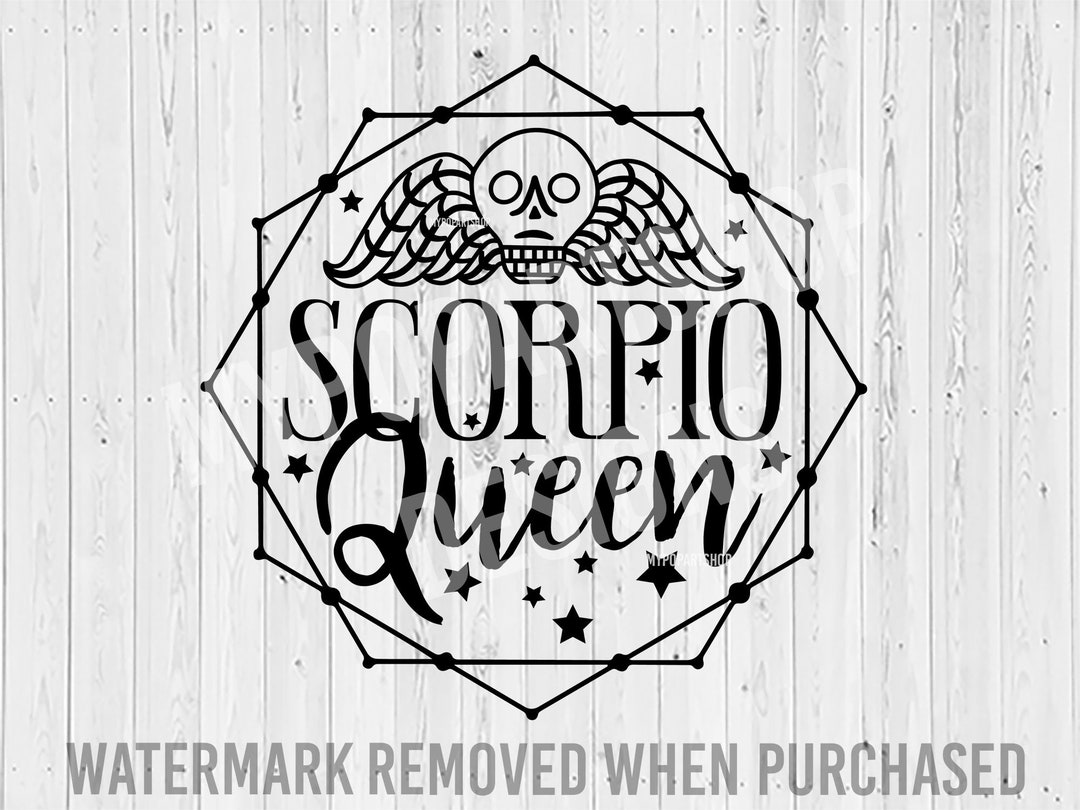Scorpio Queen Png, Scorpio Queen Svg, Scorpio Png, Scorpio Svg,zodiac ...