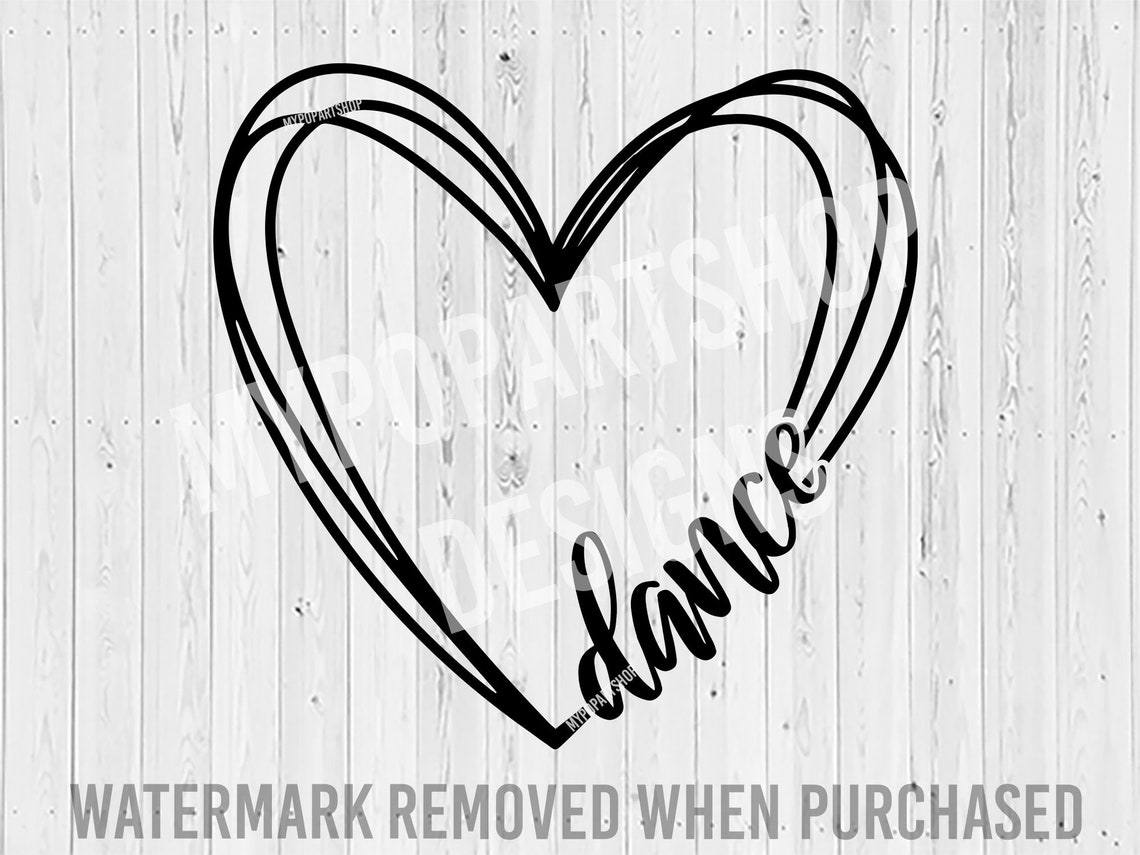 Dance Heart Svg Dance Svg Dance Png Dancer Svg Dance Mom - Etsy Canada