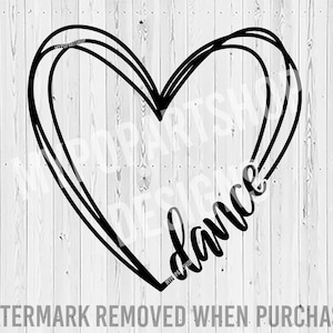 Dance Heart Svg Dance Svg Dance Png Dancer Svg Dance Mom - Etsy Canada