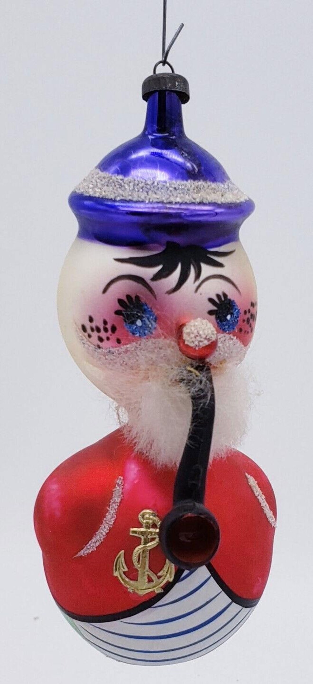 DE CARLINI ~ Sailor Seaman With Pipe ~ Hand Blown ~ Italy ~ Vintage ...