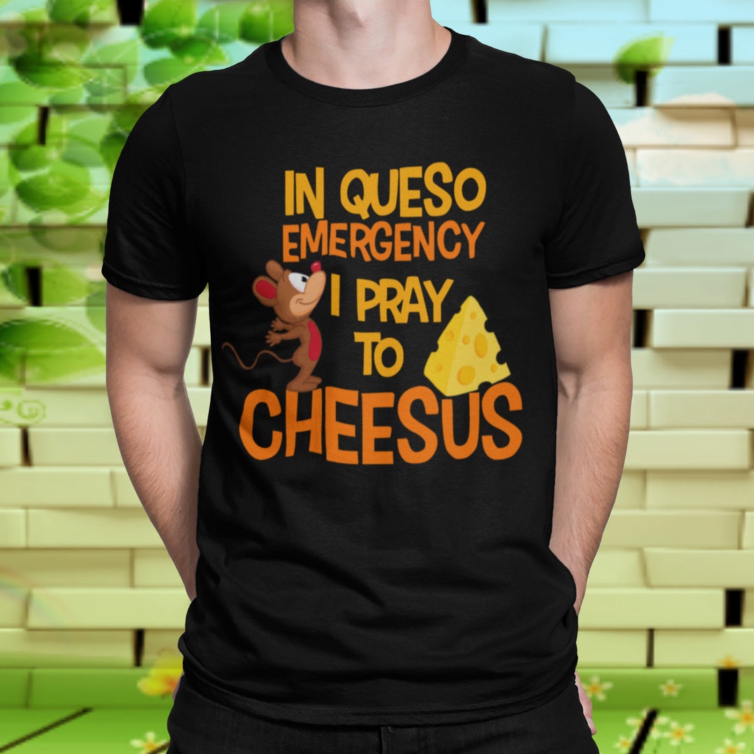 Cinco De Mayo Shirt Queso Cheese Cute Mouse Funny in Queso Emergency I ...
