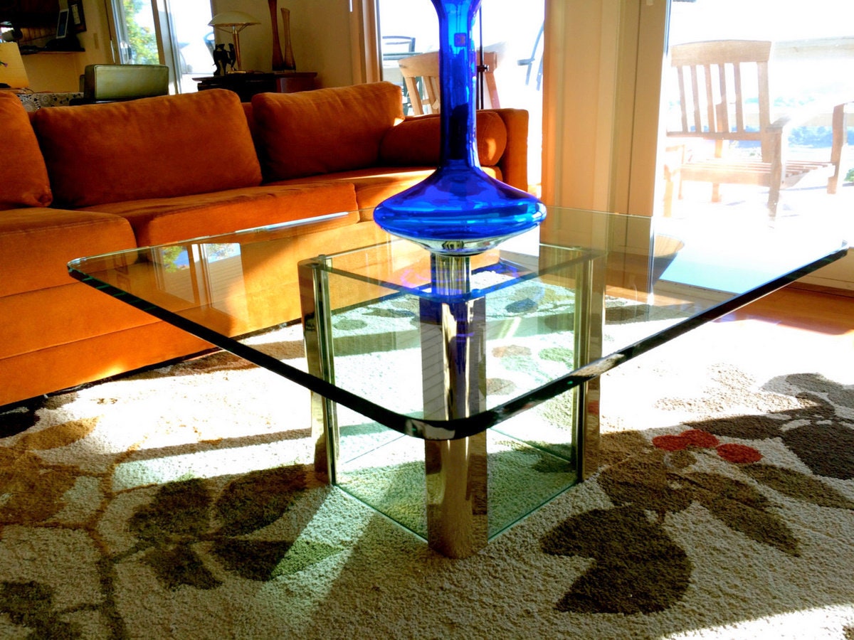 Waterfall Cocktail Table by Leon Rosen for Pace - Etsy