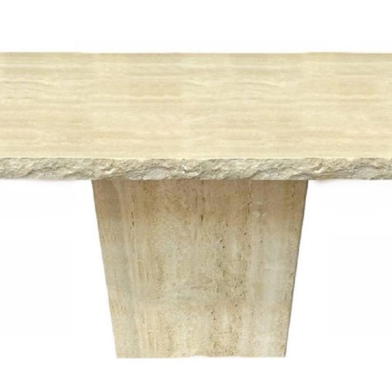 Travertine Console - Etsy