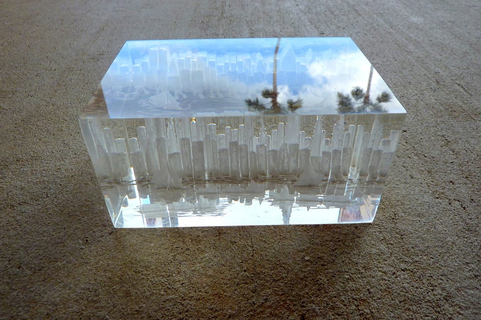 Lucite Manhattan - Etsy