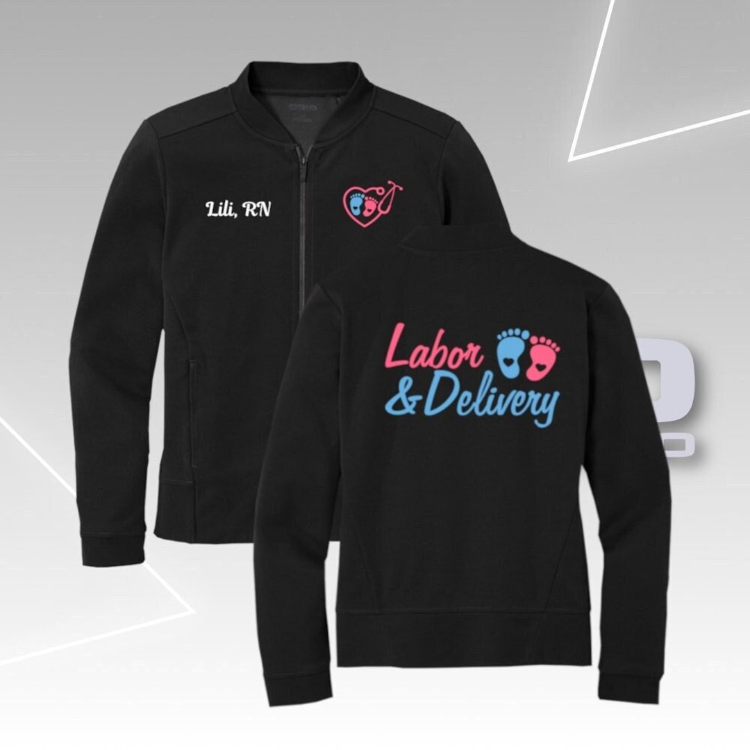 Labor and Delivery Jacket Personalized Nurse Jacket for - Etsy