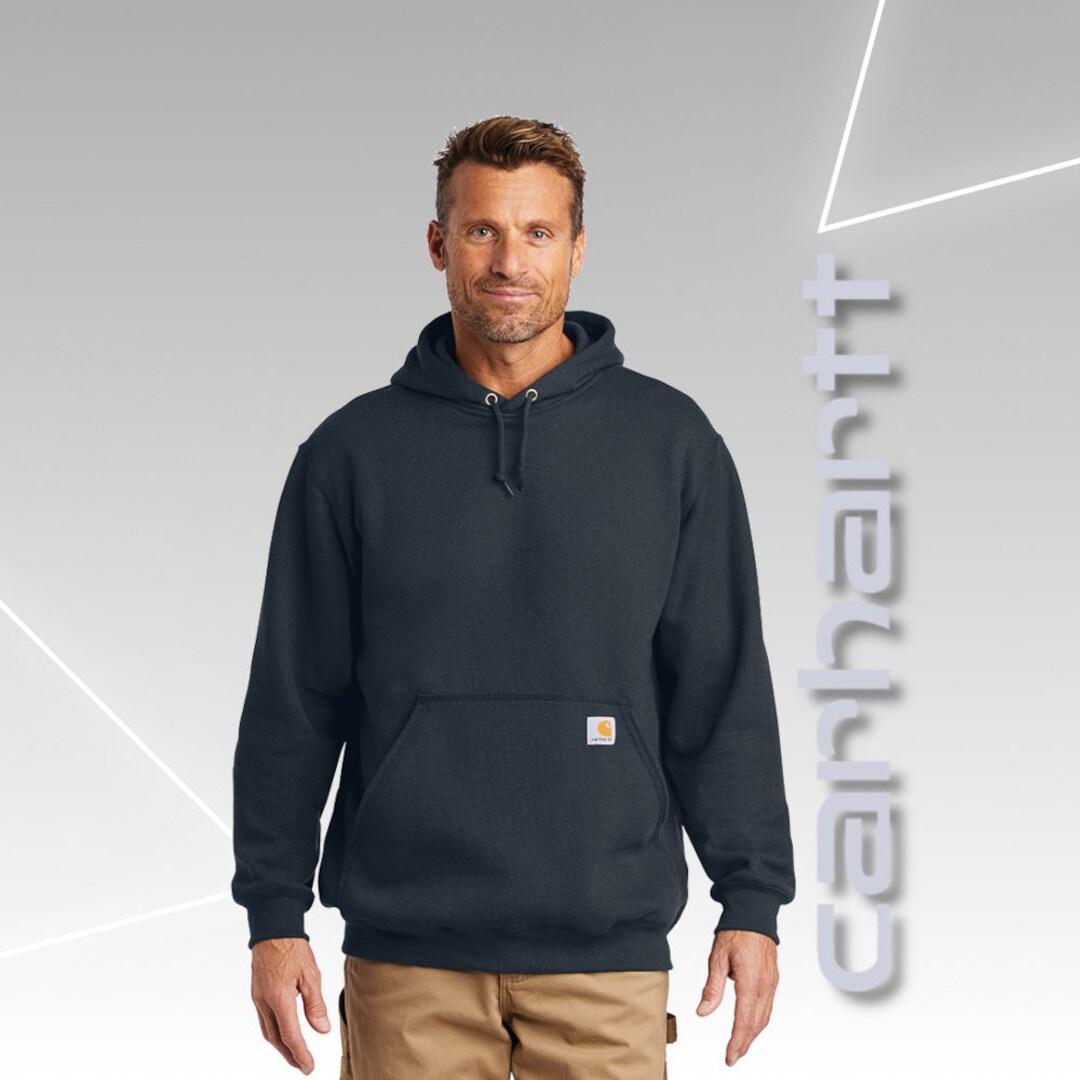 Carhartt Custom Hooded Sweatshirt, Personalized Warm Hoodie for Men ...