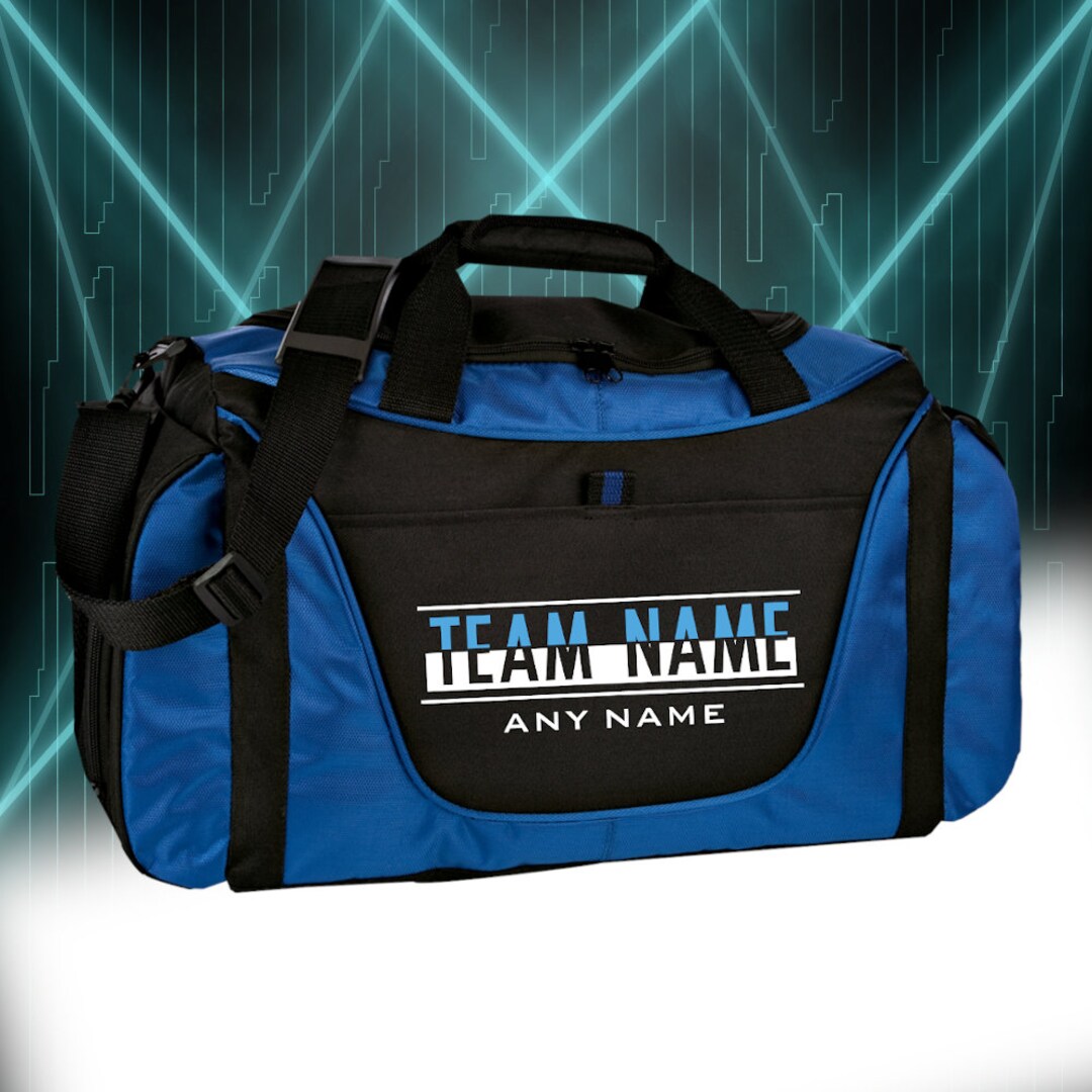 Personalized Duffel Bag, Custom Sports Duffel Bag, Kids Gym Bag With ...