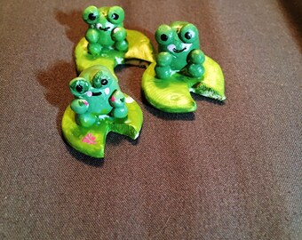 Clay Frog Miniature - Etsy