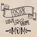 Foster Love Hope Parent Family Mom Dad Cut File Svg for Cricut ...