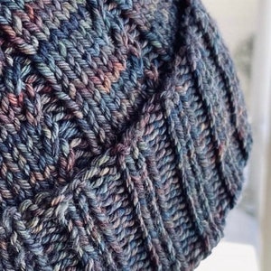 Men's Beanie Pattern | Knitting Beanie Pattern | Commuter Beanie | How ...