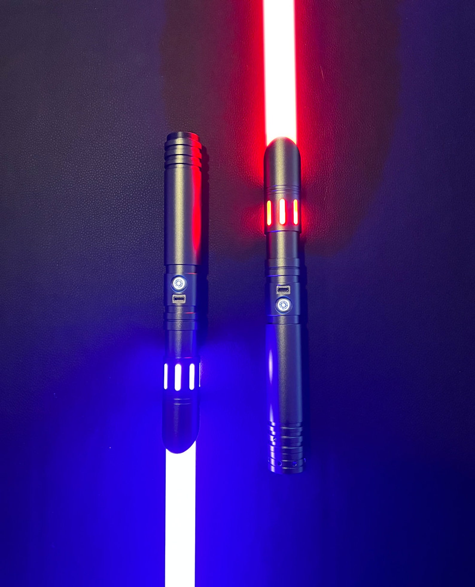 Lightslayer Custom Double Lightsaber Star Wars RGB LED Lightstaff W ...