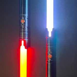 Custom Double Lightsaber Neopixel or Base Lit Star Wars RGB LED ...