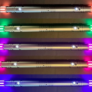 Lightslayer Custom Double Lightsaber Star Wars RGB LED Lightstaff W ...