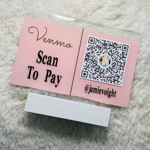 Scan to Follow Template - Etsy