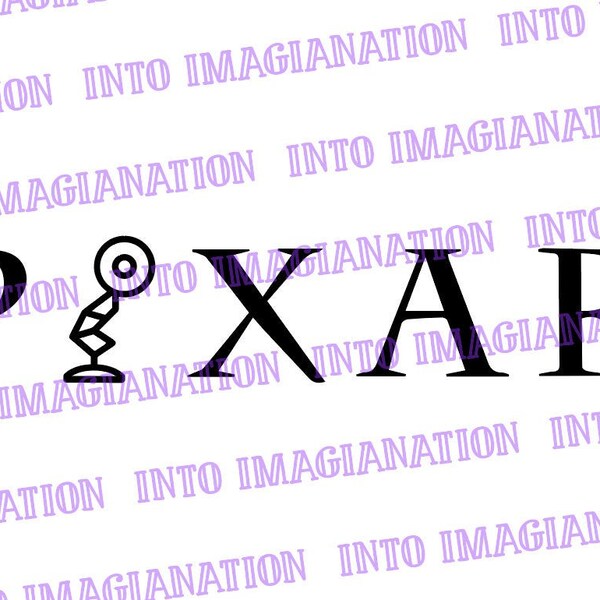 Pixar Logo - Etsy