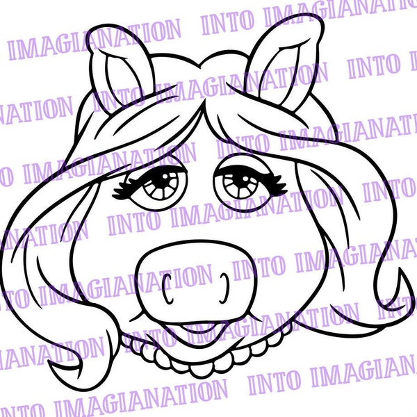 Miss Piggy - Etsy